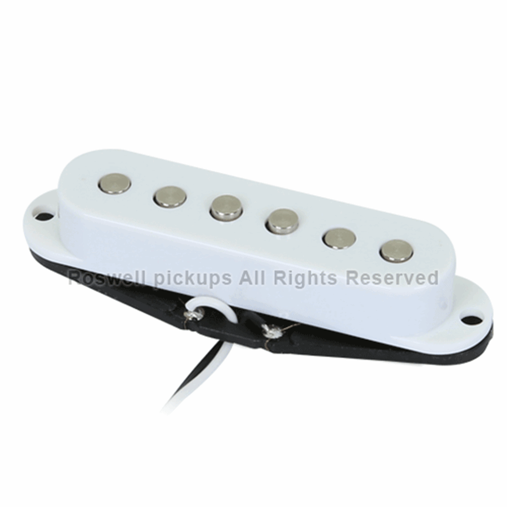 Economic Staggered 50 Pitch Single Pickup / Ceramic – Roswell Pickups