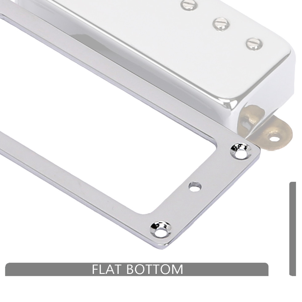Flat Metal Mini Humbucker Mounting Ring / MTM – Roswell Pickups